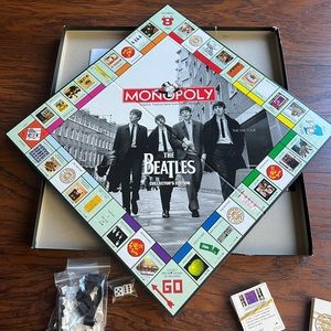 The Beatles | Games | The Beatles Collectors Edition Monopoly Game ...